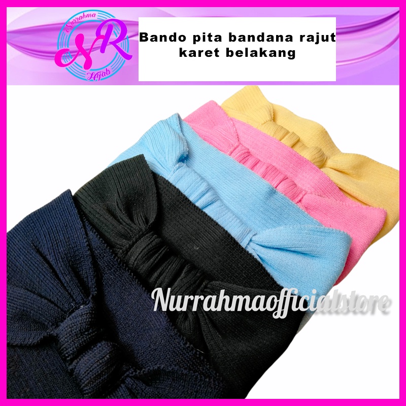 Jual Ciput bandana rajut bando pita | Shopee Indonesia
