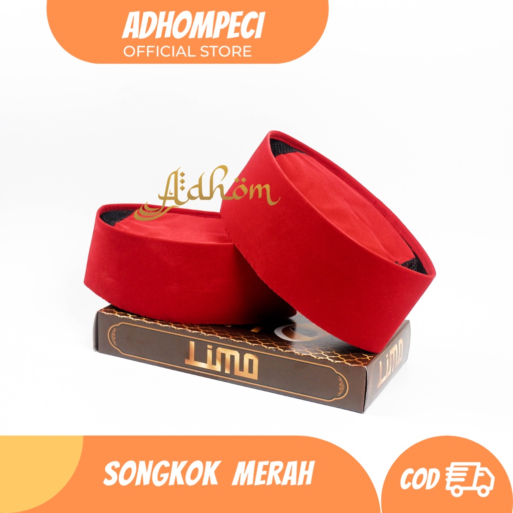 Jual Songkok Kopiah Merah, Peci Kopiah Murah | Shopee Indonesia