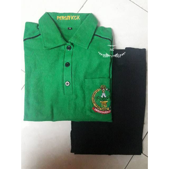 Jual TRENING OLAH RAGA PERSIT (PSO) NUSANTARA WARNA HIJAU PEKAT SATU ...