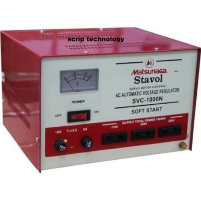 Jual Stabilizer Matsunaga 1000watt 1000 Watt 1000w Stavol SVC-1000N | Shopee Indonesia