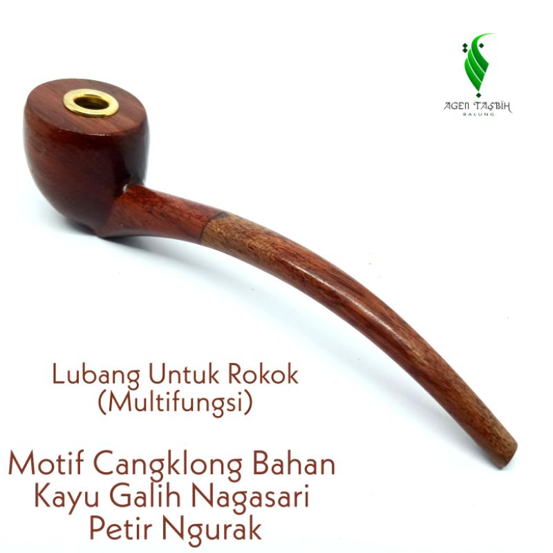 Jual Once Pipa Cangklong Kayu Galih Nagasari Petir Ngurak Asli ...