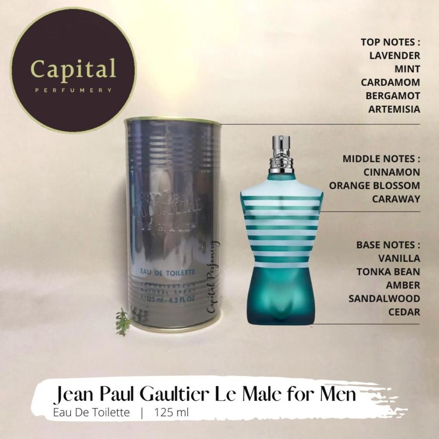 Jual parfum original Jpg Le Male For Men EDT 125ml | Shopee Indonesia