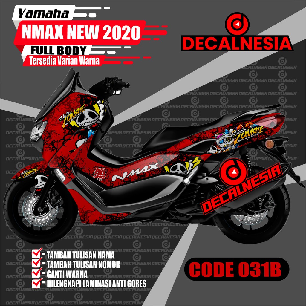 Jual Stiker Decal Motor Nmax New 2021 2022 2023 2024 Full Body Yamaha ...