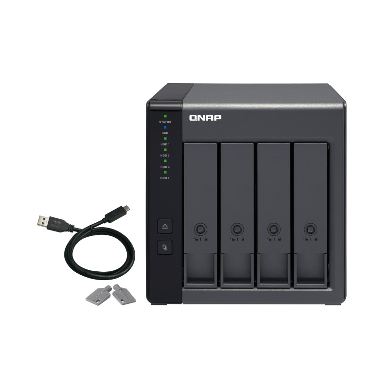 Jual QNAP TR-004 4-Bay USB 3.0 RAID NAS Expansion Enclosure TR004 ...