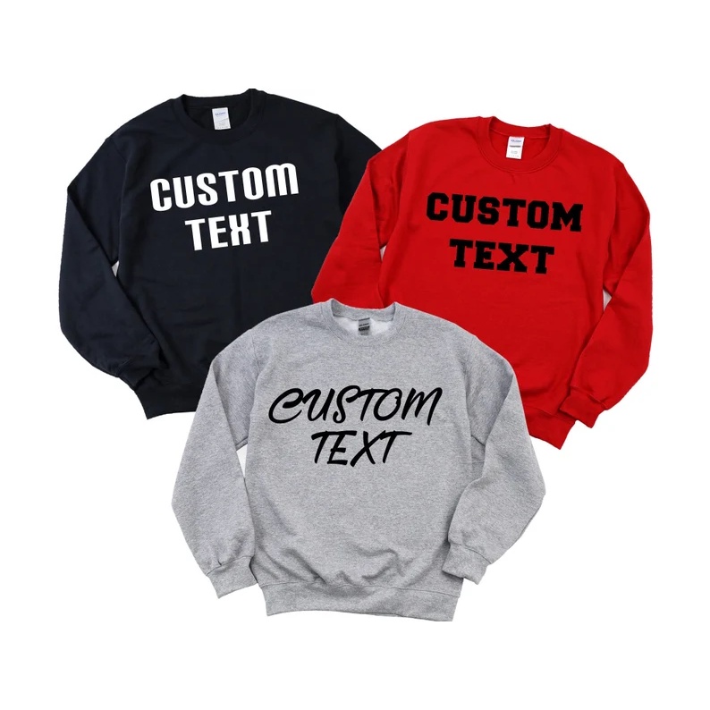 Jual Sweater Anak Anak Custom Nama / Logo / Photo / Gambar | Shopee ...