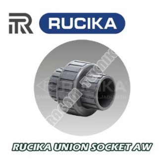 Jual Watermur Rucika 1 1/2" 1,5 inch AW Polos Non Drat union sok sock ...