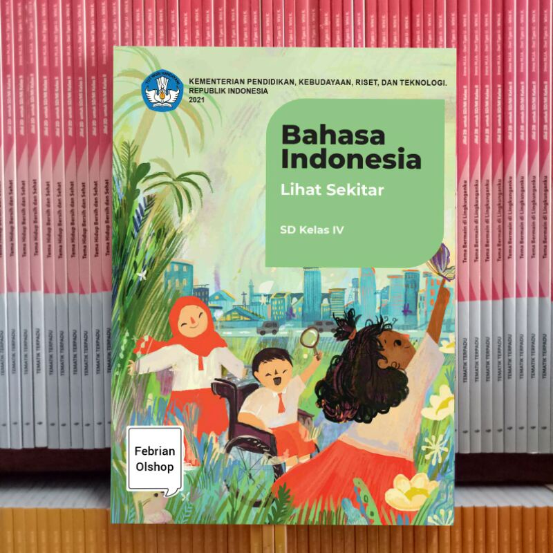 Jual BUKU BAHASA INDONESIA SD/MI KELAS 4 KURIKULUM PENGGERAK/MERDEKA KEMENDIKBUD | Shopee Indonesia