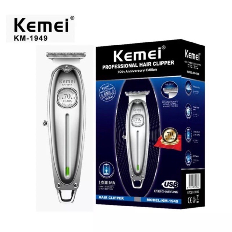 Jual kemei km-1949 cukuran body metal | Shopee Indonesia