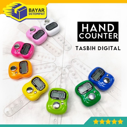 Jual Digital Tally Tasbih Digital Finger Mini Counter Penghitung ...