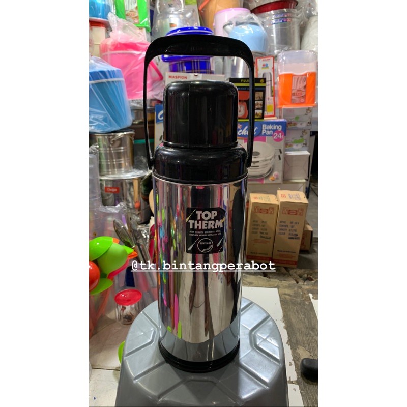 Jual Termos Air Panas 2 Liter Body Stenless | Shopee Indonesia