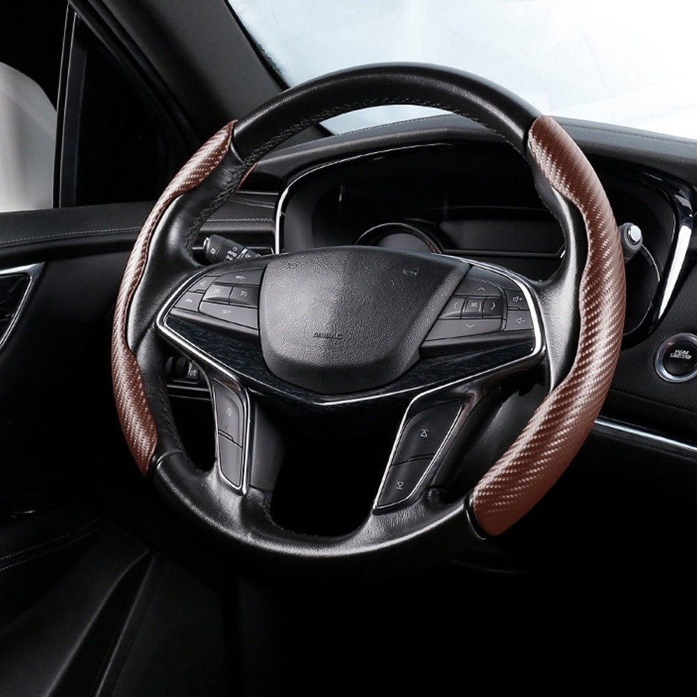 Jual Universal Cover Stir Zentaoto Sarung Stir Mobil Carbon Sarung Stir ...