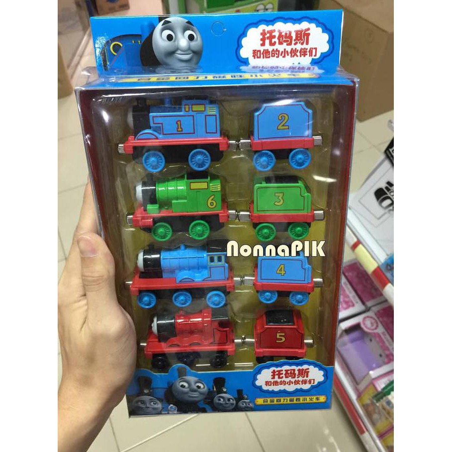 Jual MAINAN DIE CAST THOMAS AND FRIENDS BESI MAGNET ISI 8 PCS MURAH ...