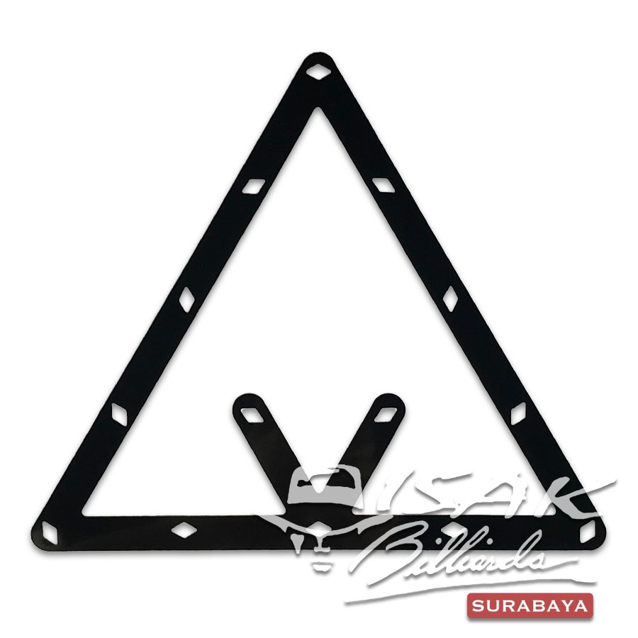 Jual Paper Rack 9BL - 1 PC Rak Bola Segitiga Billiard Invisible Ball ...