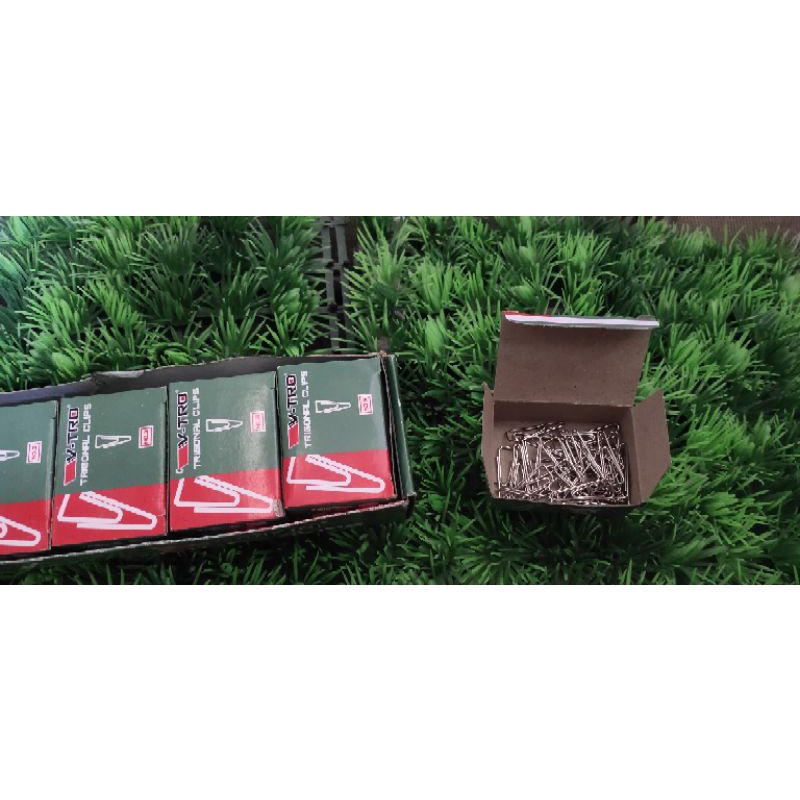 Jual TRIGONAL CLIP / Paper clip NO 3 VTRO Jepit Kertas Segitiga ...