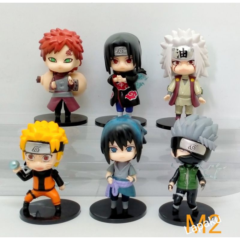 Jual Action Figure Anime Cartoon Naruto Baby coz set of 6pcs | Shopee ...