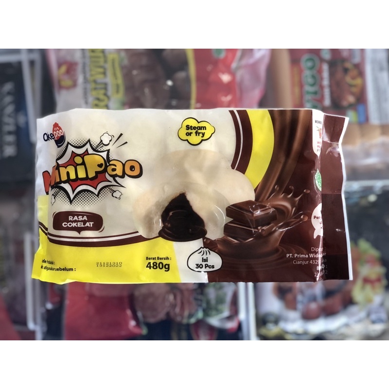 Jual Okepao Minipao Coklat / Mipao Cokelat | Shopee Indonesia