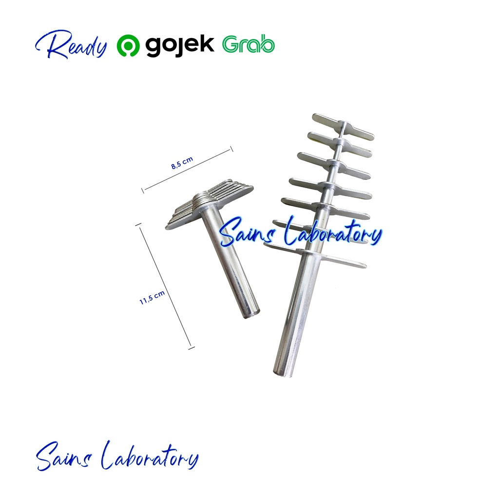 Jual Pelubang Gabus Stainless 1 Set Isi 7 Jenis Cork Borer Set Lab Cork ...