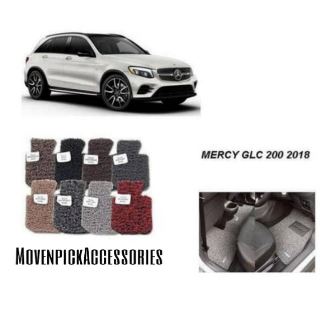 Jual KARPET MOBIL COMFORT PREMIUM MERCY GLC 200 2018 2 BARIS FULL ...