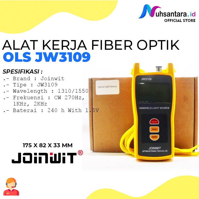 Jual [𝐇𝐢𝐠𝐡 𝐐𝐮𝐚𝐥𝐢𝐭𝐲] OLS Joinwit JW3109 Optical Light Source Joinwit ...
