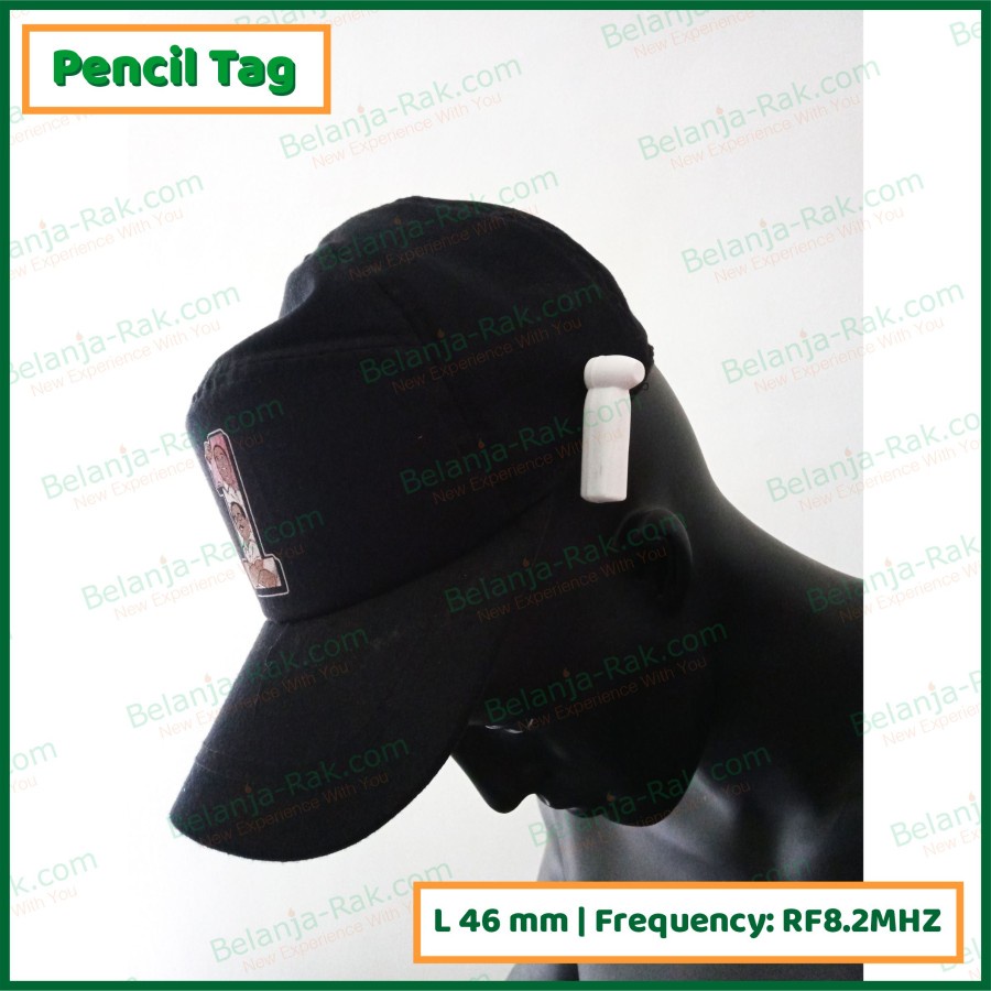 Jual Pencil Tag | Tag Pengaman Sensor Tag Security Hard Tag | Shopee ...