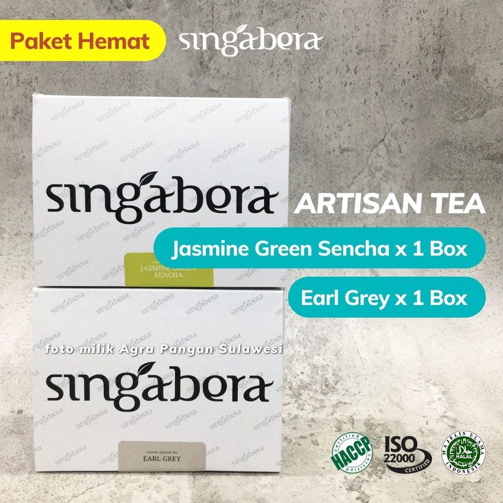 Jual Earl Grey Jasmine Green Tea Sencha Singabera | Teh Hijau Melati ...