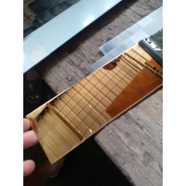 Jual list plat strip mirror gold stainless steel 201 1cm & 1,5cm tebal ...