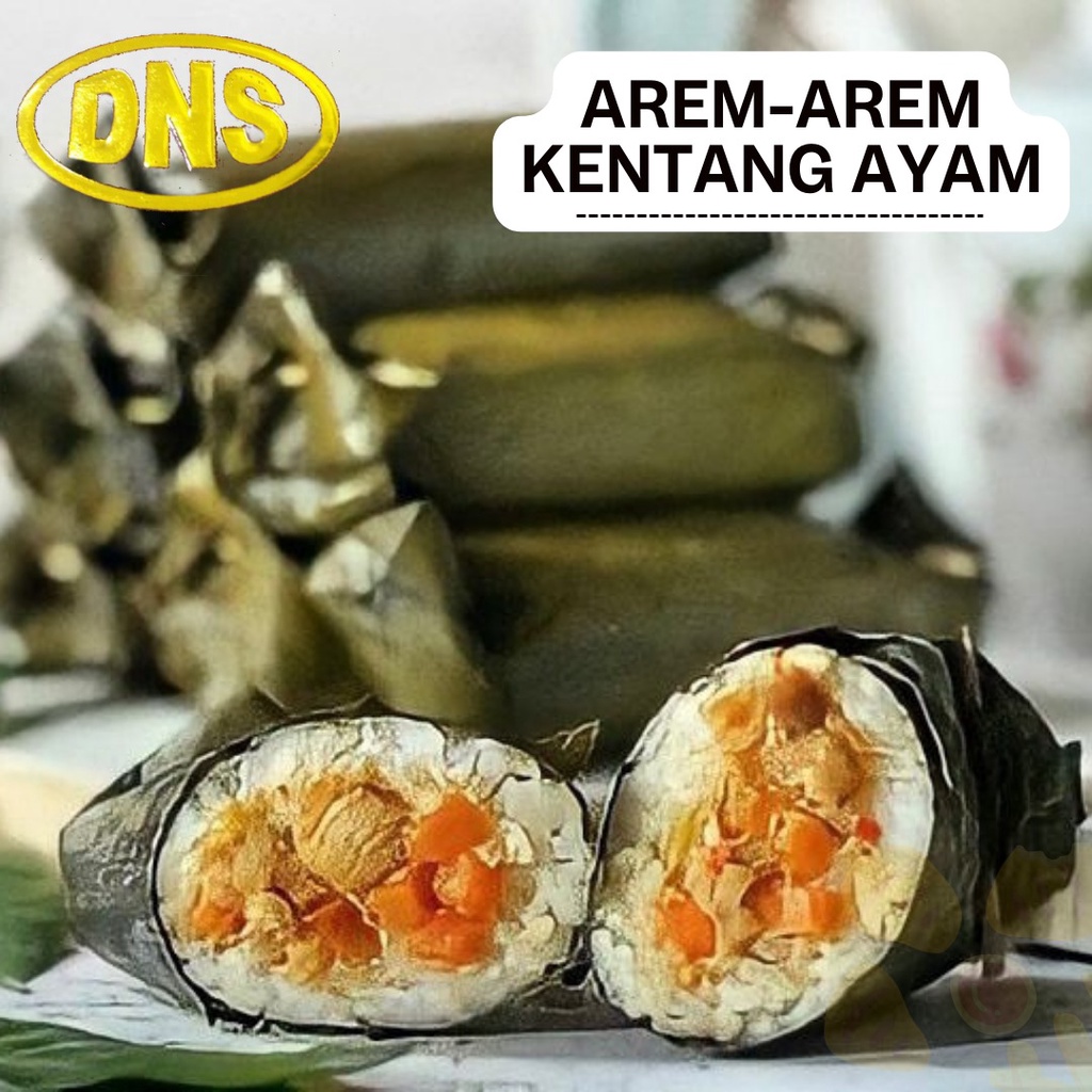 Jual Arem Arem isi Kentang & Daging / Jajanan Pasar Bu Danis / Kue ...