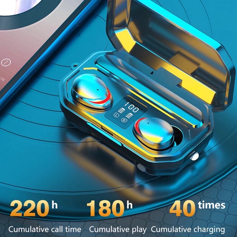 Jual TWS Bluetooth Headset Noise Isolation Wireless | Shopee Indonesia