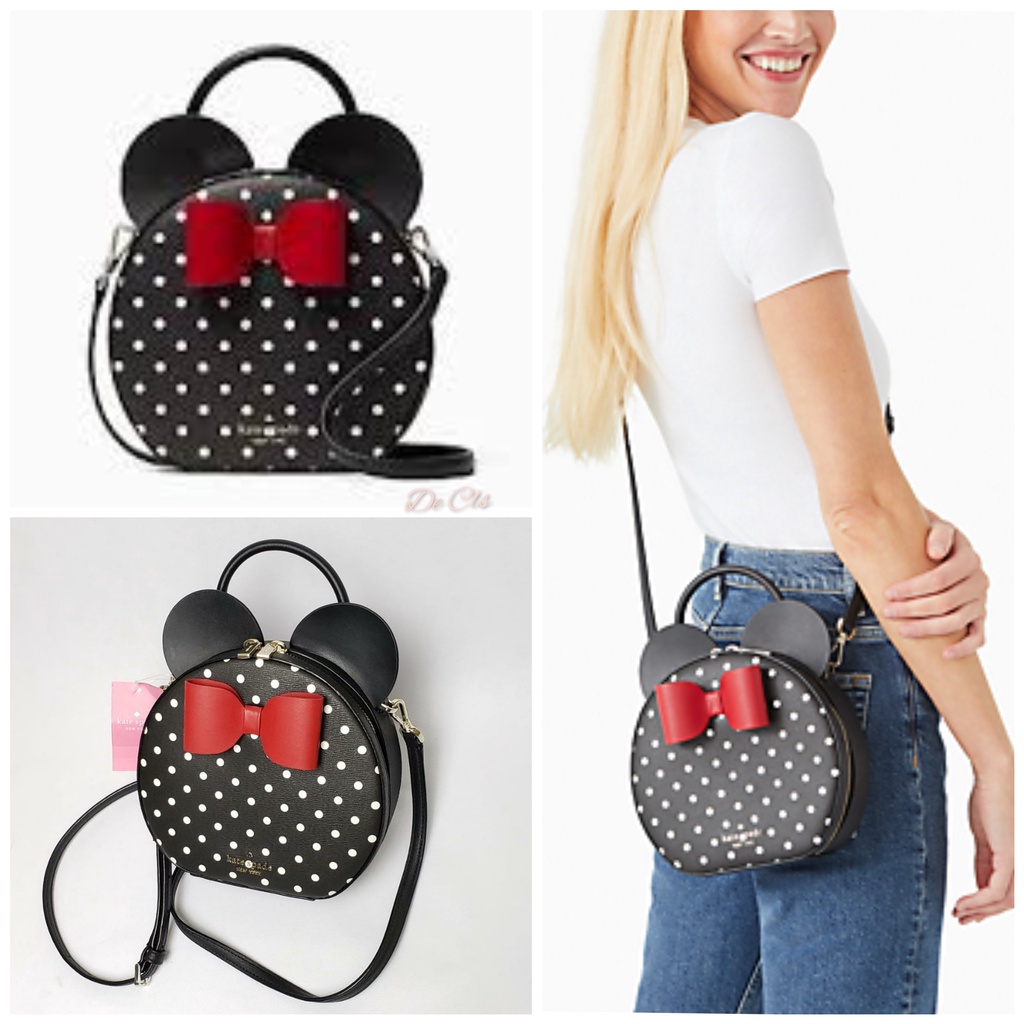 Jual Tas KS Disney Minnie Canteen Crossbody Black multi sz 19x18x7cm ...