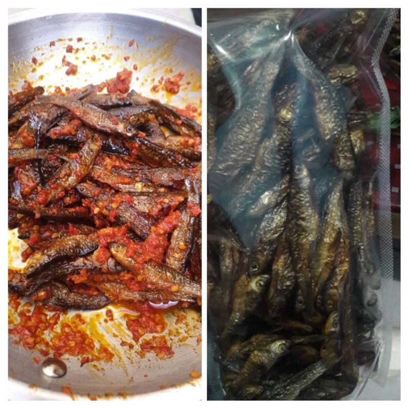 Jual Ikan Bilis Salai/Bada salai (bilis asap) Khas Danau Maninjau | Shopee Indonesia