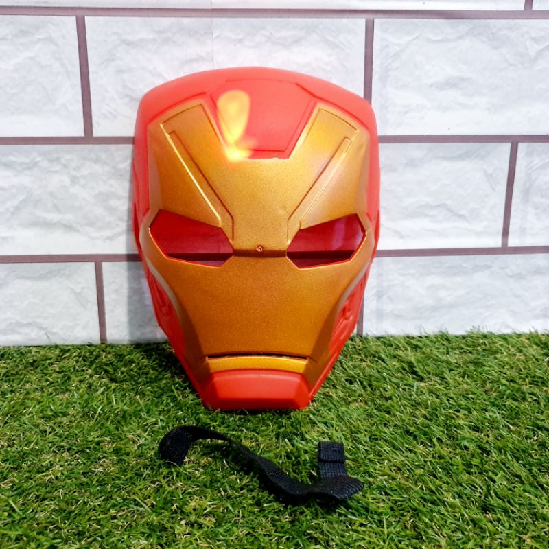 Jual TOPENG IRONMAN ANAK - COSPLAY AVENGERS IRON MAN - MAINAN EDUKATIF ...