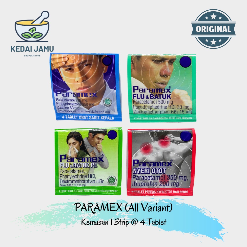 Jual PARAMEX ECERAN SEMUA VARIASI | Shopee Indonesia