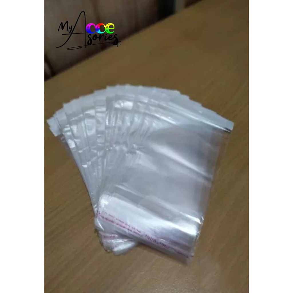 Jual packing plastik packing plastik plastik opp kaca bening ISI 10 PCS ...