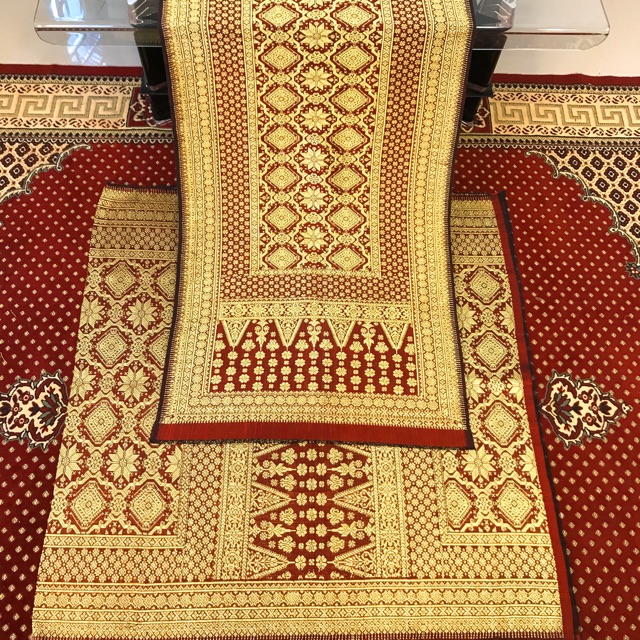 Jual SONGKET TENUN LEPUS 1 BENANG - SONGKET ILHAM PALEMBANG | Shopee Indonesia