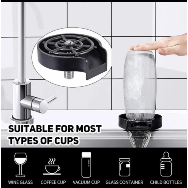 Jual Spray Cup Glass Rinser Sprayer Semprotan Pembersih Cuci Gelas ...