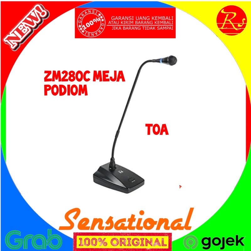 Jual Mic Meja Podium TOA ZM 380 C AS Original | Shopee Indonesia