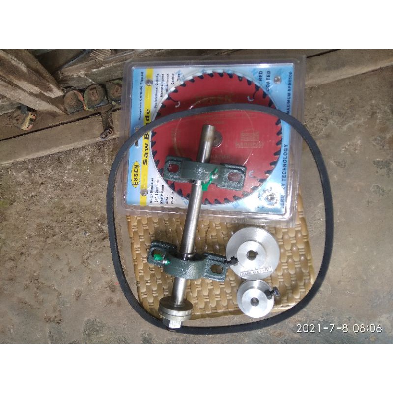 Jual as gergaji serkel meja panjang 30cm lengkap mata gergaji 8inc ...