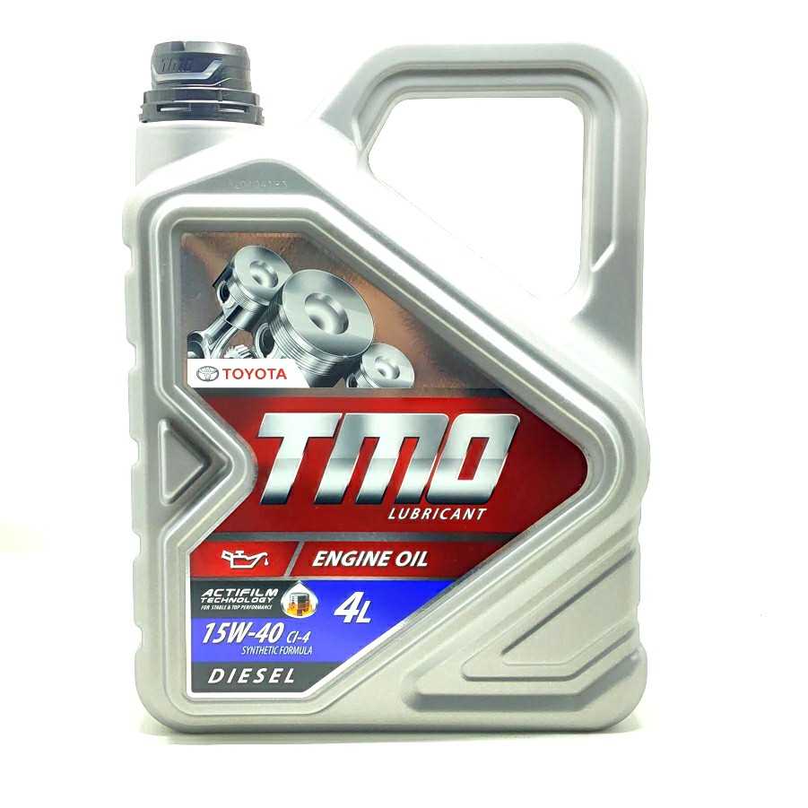 Jual Oli Mesin - Toyota Motor Oil (TMO) DIESEL 15W-40 4 liter | Shopee ...