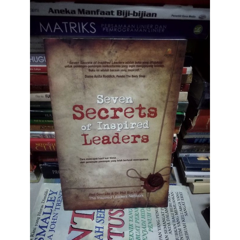 Jual buku original - seven secrets of inspired leaders oleh phil dourado | Shopee Indonesia