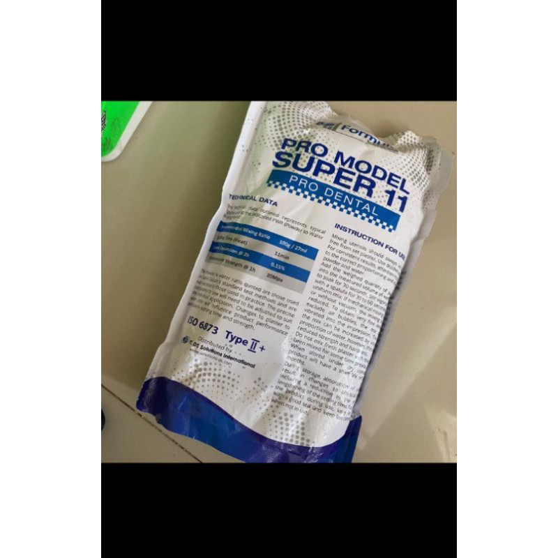 Jual gip stone biru tipe 2 gipsum gips gypsum gyps saint gobain pro ...