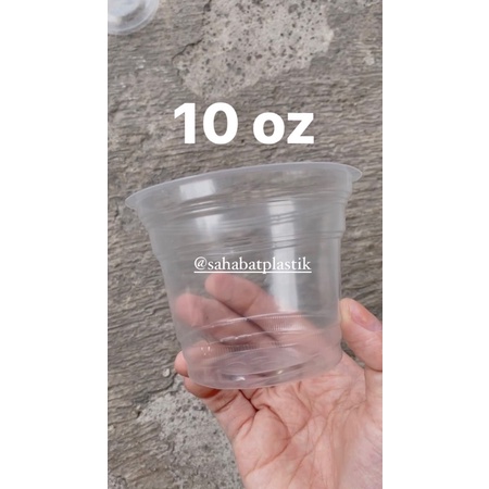 Jual GELAS PLASTIK POP ICE 10 12 14 16 OZ / GELAS ES TEH TAKJIL ...