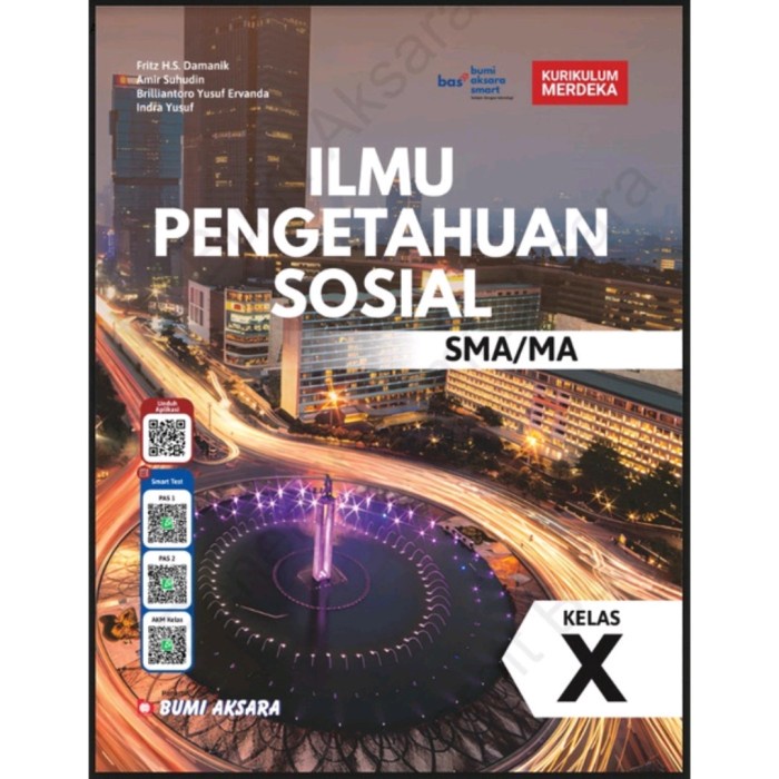 Jual Buku SMA MA Kelas X IPS Ilmu Pengetahuan Sosial KURIKULUM MERDEKA | Shopee Indonesia