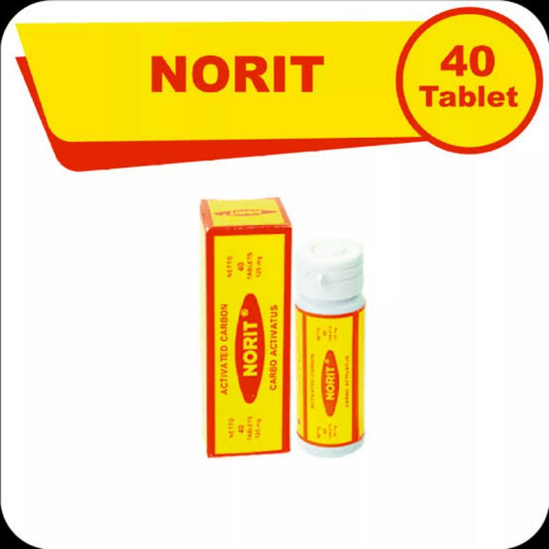 Jual Norit 40 Tablet ( Obat Untuk Diare & Perut Kembung Ampuh ...