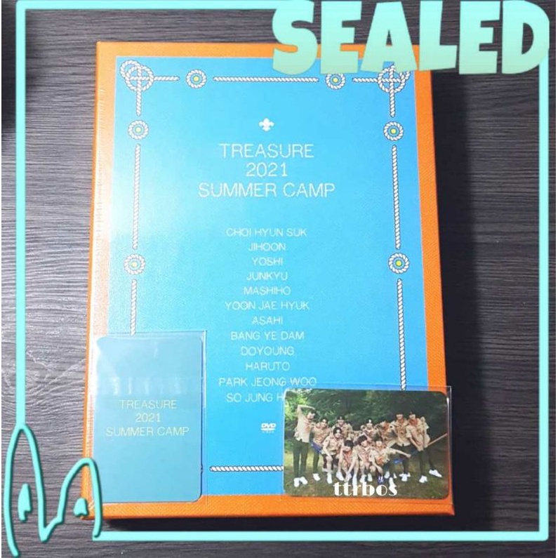 Jual (SEALED) TREASURE 2021 DVD SUMMER CAMP (BACA DESKRIPSI) | Shopee ...