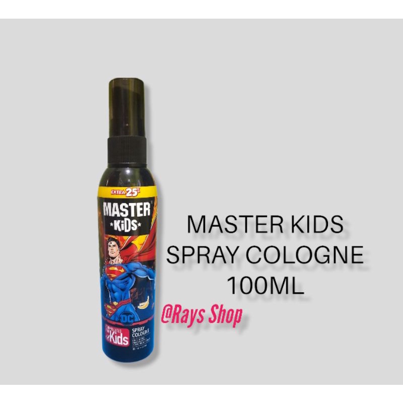 Jual MASTER KIDS SPRAY COLOGNE 100ML | Shopee Indonesia