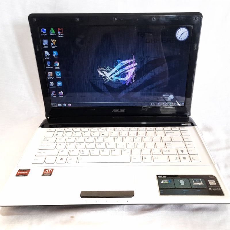Jual Laptop Asus K42d AMD 2GB/320GB 14inc Second | Shopee Indonesia
