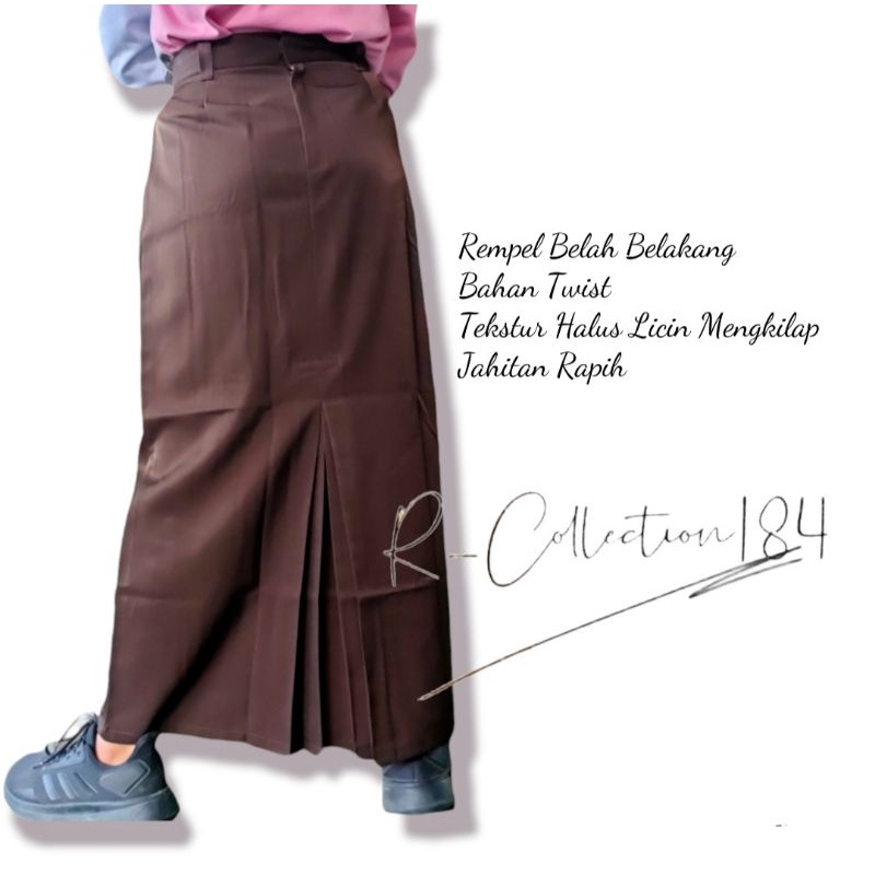 Jual Rok SPAN REMPEL BELAH BELAKANG Kerja Sekolah Putih Abu SMA Biru ...