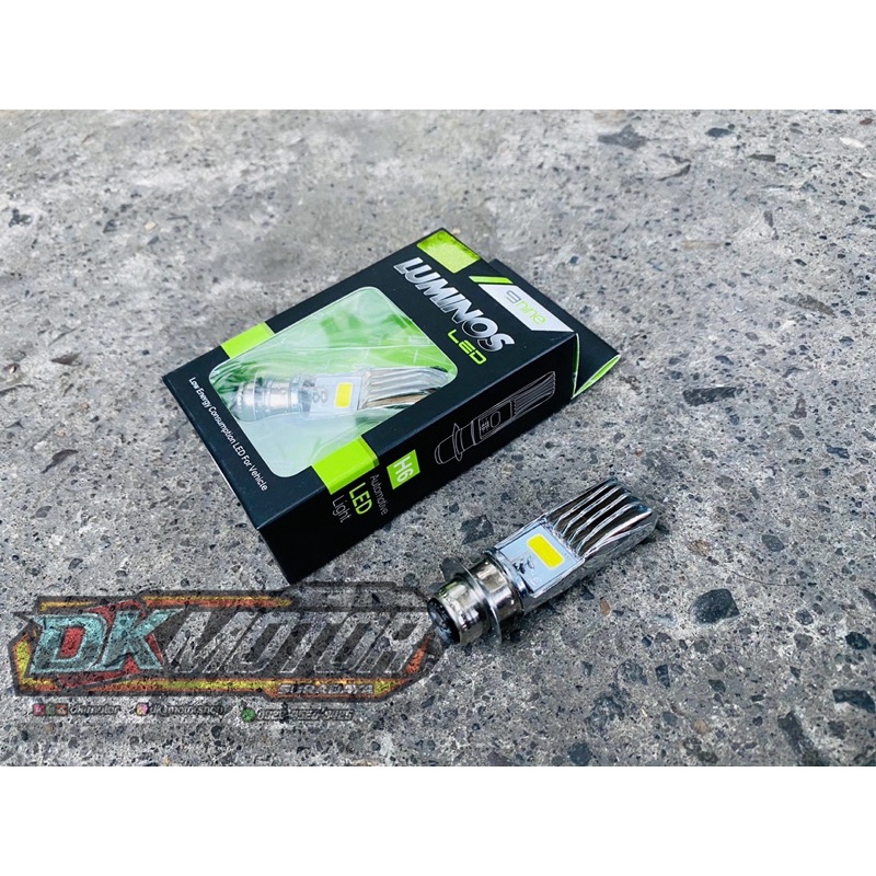Jual Lampu Dop Utama LED putih AC DC 9Nine Luminos H6 15Watt | Shopee ...
