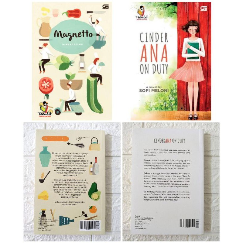 Jual Novel TeenLit : Magnetto / Cinder Ana On Duty | Shopee Indonesia