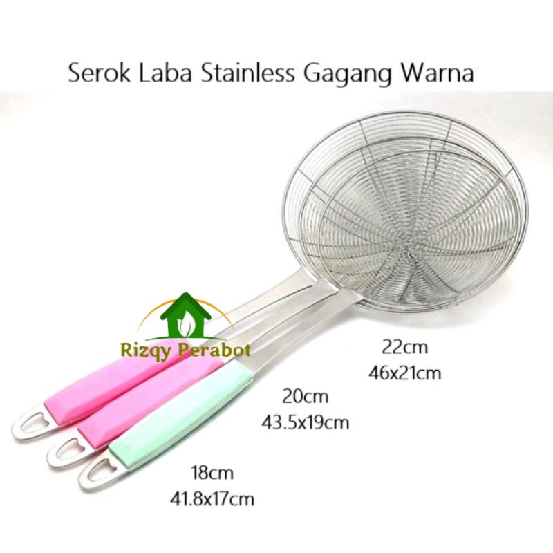 Jual SEROK PENGGORENGAN STAINLESS STEEL | Shopee Indonesia
